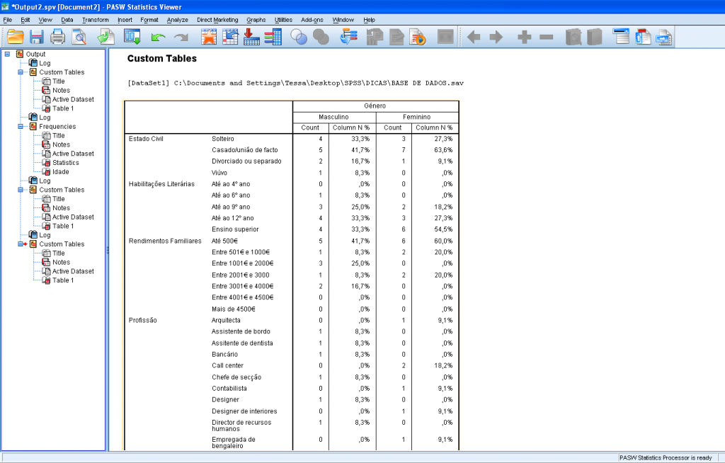 Tipos de variáveis | Dicas SPSS